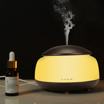 7 Color Changing LED Light Aromatherapy Essential Oil Diffuser air ultrasonic humidifier Light Wood color GK-YX-BL16 supplier