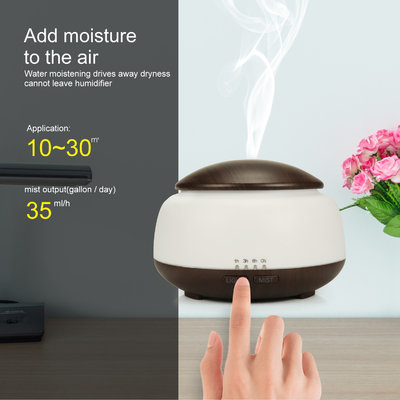 7 Color Changing LED Light Aromatherapy Essential Oil Diffuser air ultrasonic humidifier Light Wood color GK-YX-BL16 supplier