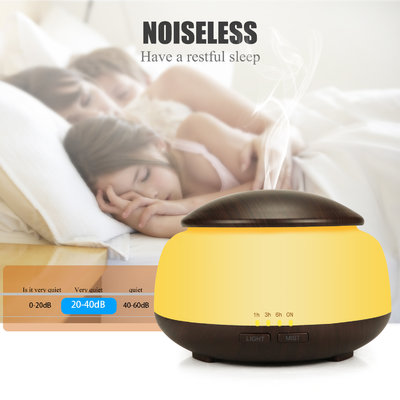 7 Color Changing LED Light Aromatherapy Essential Oil Diffuser air ultrasonic humidifier Light Wood color GK-YX-BL16 supplier