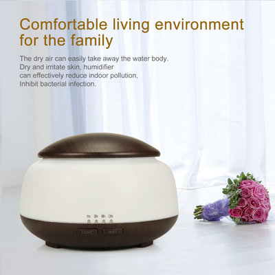 7 Color Changing LED Light Aromatherapy Essential Oil Diffuser air ultrasonic humidifier Light Wood color GK-YX-BL16 supplier