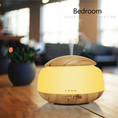 7 Color Changing LED Light Aromatherapy Essential Oil Diffuser air ultrasonic humidifier Light Wood color GK-YX-BL16 supplier