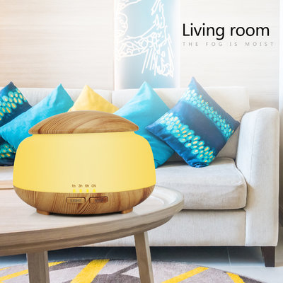 7 Color Changing LED Light Aromatherapy Essential Oil Diffuser air ultrasonic humidifier Light Wood color GK-YX-BL16 supplier