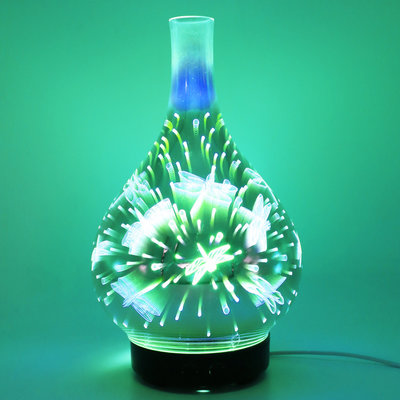 7 Color Changing LED Light Aromatherapy Essential Oil Diffuser air ultrasonic humidifier Light Wood color GK-YX3D-001 supplier