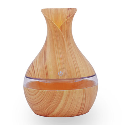 7 Color Changing LED Light Aromatherapy Essential Oil Diffuser air ultrasonic humidifier Light Wood color GK-YX-066 supplier