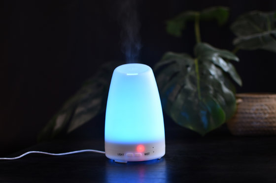 7 Color Changing LED Light Aromatherapy Essential Oil Diffuser air ultrasonic humidifier Light Wood color GK-YX-109 supplier