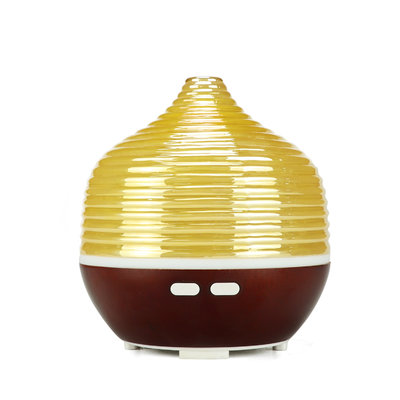 7 Color Changing LED Light Aromatherapy Essential Oil Diffuser air ultrasonic humidifier Light Wood color GK-YX-234 supplier