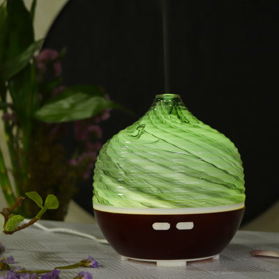 7 Color Changing LED Light Aromatherapy Essential Oil Diffuser air ultrasonic humidifier Light Wood color GK-YX-234 supplier
