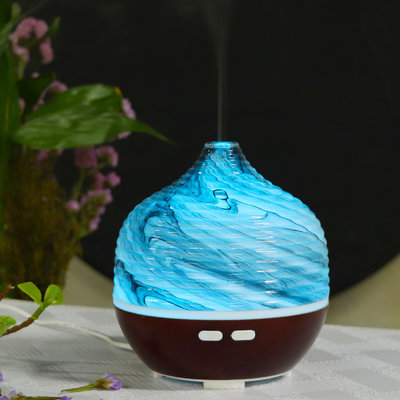 7 Color Changing LED Light Aromatherapy Essential Oil Diffuser air ultrasonic humidifier Light Wood color GK-YX-234 supplier