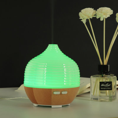 7 Color Changing LED Light Aromatherapy Essential Oil Diffuser air ultrasonic humidifier Light Wood color GK-YX-234 supplier