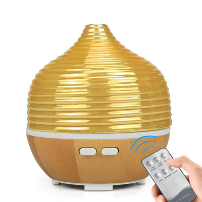 7 Color Changing LED Light Aromatherapy Essential Oil Diffuser air ultrasonic humidifier Light Wood color GK-YX-234 supplier