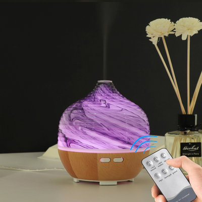 7 Color Changing LED Light Aromatherapy Essential Oil Diffuser air ultrasonic humidifier Light Wood color GK-YX-234 supplier