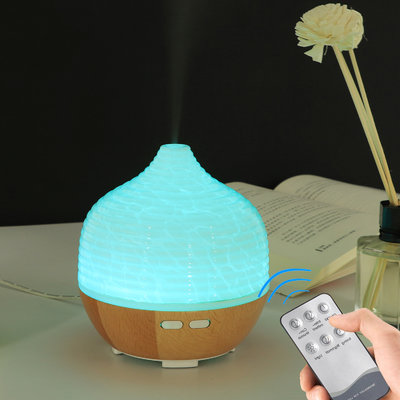 7 Color Changing LED Light Aromatherapy Essential Oil Diffuser air ultrasonic humidifier Light Wood color GK-YX-234 supplier