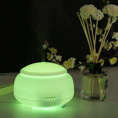 7 Color Changing LED Light Aromatherapy Essential Oil Diffuser air ultrasonic humidifier Light Wood color GK-YX-300 supplier