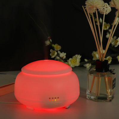 7 Color Changing LED Light Aromatherapy Essential Oil Diffuser air ultrasonic humidifier Light Wood color GK-YX-300 supplier