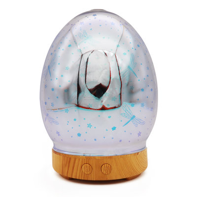 7 Color Changing LED Light Aromatherapy Essential Oil Diffuser air ultrasonic humidifier Light Wood color GK-YX-SD-003 supplier