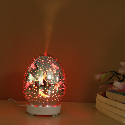 7 Color Changing LED Light Aromatherapy Essential Oil Diffuser air ultrasonic humidifier Light Wood color GK-YX-SD-003 supplier