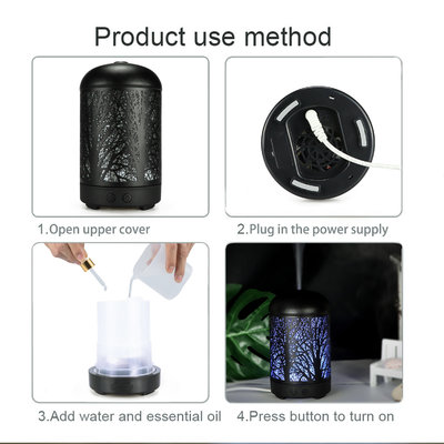 7 Color Changing LED Light Aromatherapy Essential Oil Diffuser air ultrasonic humidifier Light Wood color GK-YX-TY-12 supplier