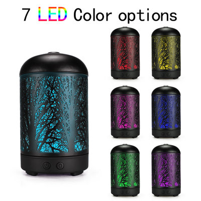 7 Color Changing LED Light Aromatherapy Essential Oil Diffuser air ultrasonic humidifier Light Wood color GK-YX-TY-12 supplier