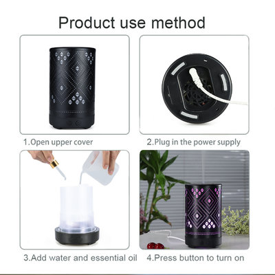 7 Color Changing LED Light Aromatherapy Essential Oil Diffuser air ultrasonic humidifier Light Wood color GK-YX-TY-162 supplier
