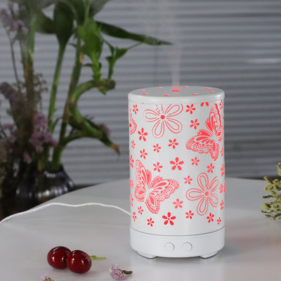 7 Color Changing LED Light Aromatherapy Essential Oil Diffuser air ultrasonic humidifier Light Wood color GK-YX-TY-164 supplier