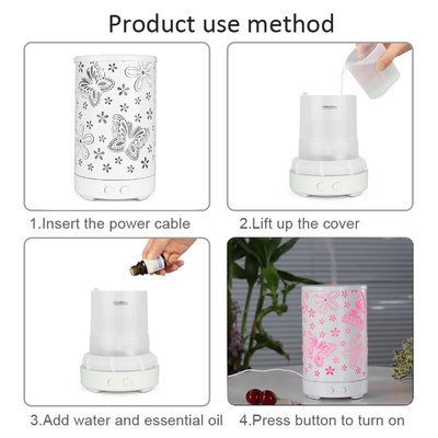 7 Color Changing LED Light Aromatherapy Essential Oil Diffuser air ultrasonic humidifier Light Wood color GK-YX-TY-164 supplier