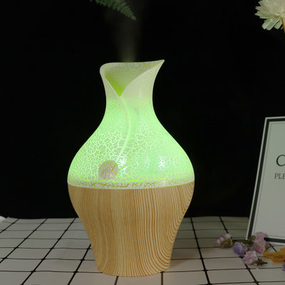 7 Color Changing LED Light Aromatherapy Essential Oil Diffuser air ultrasonic humidifier Light Wood color GK-YX-TY-164 supplier