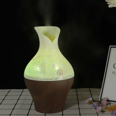 7 Color Changing LED Light Aromatherapy Essential Oil Diffuser air ultrasonic humidifier Light Wood color GK-YX-TY-164 supplier