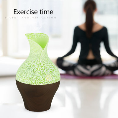 7 Color Changing LED Light Aromatherapy Essential Oil Diffuser air ultrasonic humidifier Light Wood color GK-YX-TY-164 supplier