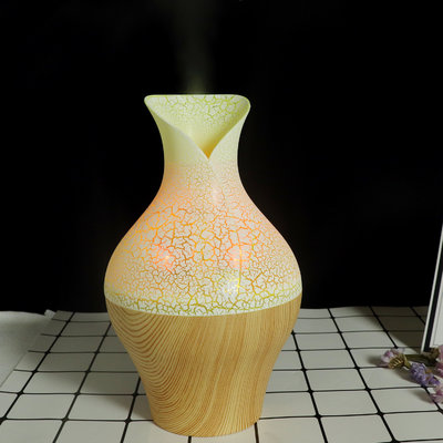 7 Color Changing LED Light Aromatherapy Essential Oil Diffuser air ultrasonic humidifier Light Wood color GK-YX-TY-164 supplier