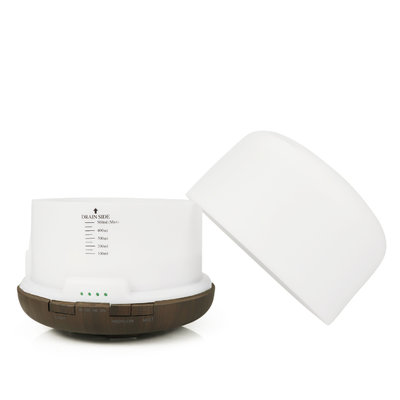 7 Color Changing LED Light Aromatherapy Essential Oil Diffuser air ultrasonic humidifier Light Wood color GK-YX-5101 supplier
