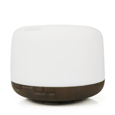 7 Color Changing LED Light Aromatherapy Essential Oil Diffuser air ultrasonic humidifier Light Wood color GK-YX-5101 supplier