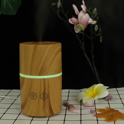 7 Color Changing LED Light Aromatherapy Essential Oil Diffuser air ultrasonic humidifier Light Wood color GK-YX-W01 supplier