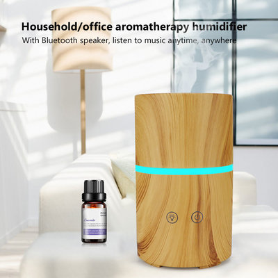 7 Color Changing LED Light Aromatherapy Essential Oil Diffuser air ultrasonic humidifier Light Wood color GK-YX-W01 supplier