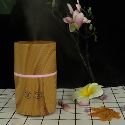7 Color Changing LED Light Aromatherapy Essential Oil Diffuser air ultrasonic humidifier Light Wood color GK-YX-W01 supplier