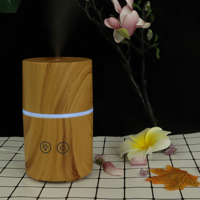 7 Color Changing LED Light Aromatherapy Essential Oil Diffuser air ultrasonic humidifier Light Wood color GK-YX-W01 supplier