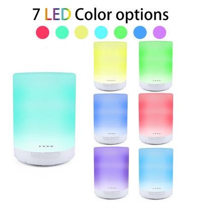 7 Color Changing LED Light Aromatherapy Essential Oil Diffuser air ultrasonic humidifier Light Wood color GK-YX-167G supplier