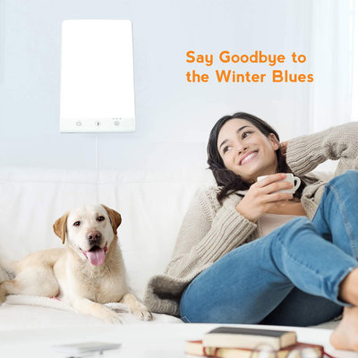 High Luminosity SAD Therapy Lamp for Seasonal Affect Disorder with 3 Different Intensity Levels and UV Free GK-GQ-L1 supplier