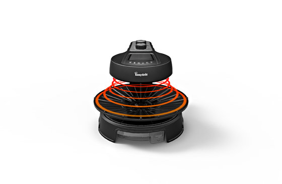 Multi Funtion Easy Grill,Adjustable,Heat Flow,Rotate Automatically As seen on TV CR-04K supplier