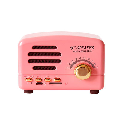 RetroMini Speakers Hands Free Portable Wireless Bluetooths speaker GK-BT01 supplier