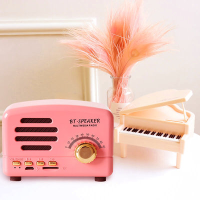 RetroMini Speakers Hands Free Portable Wireless Bluetooths speaker GK-BT01 supplier