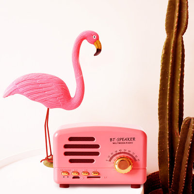 RetroMini Speakers Hands Free Portable Wireless Bluetooths speaker GK-BT01 supplier