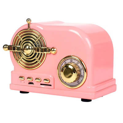 Retro Mini Speakers Hands Free Portable Wireless Bluetooths speaker GK-BT02 supplier