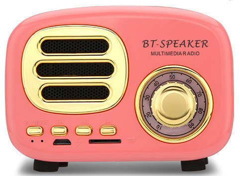Retro Mini Speakers Hands Free Portable Wireless Bluetooths speaker GK-BT03 supplier