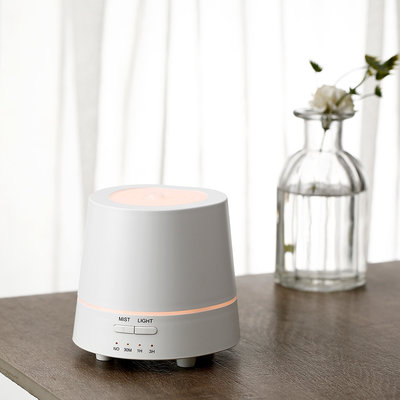 7 Color Changing LED Light Aromatherapy Essential Oil Diffuser air ultrasonic humidifier Light Wood color GXZ-X906 supplier