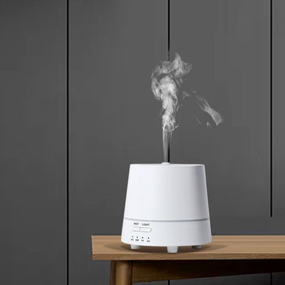 7 Color Changing LED Light Aromatherapy Essential Oil Diffuser air ultrasonic humidifier Light Wood color GXZ-X906 supplier