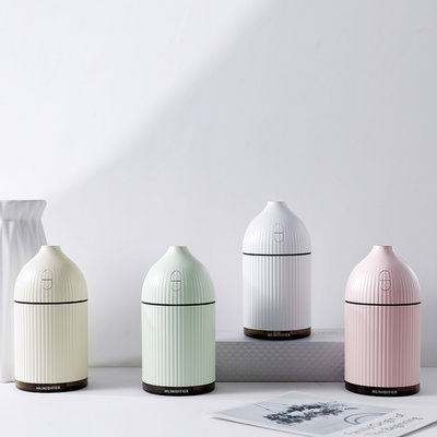 7 Color Changing LED Light Aromatherapy Essential Oil Diffuser air ultrasonic humidifier Light Wood color GXZ-J621 supplier