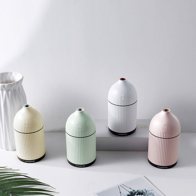 7 Color Changing LED Light Aromatherapy Essential Oil Diffuser air ultrasonic humidifier Light Wood color GXZ-J621 supplier