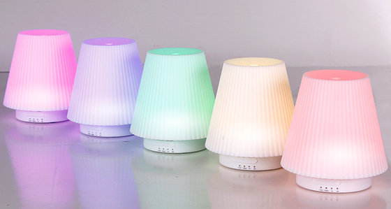7 Color Changing LED Light Aromatherapy Essential Oil Diffuser air ultrasonic humidifier Light Wood color YD-013 supplier