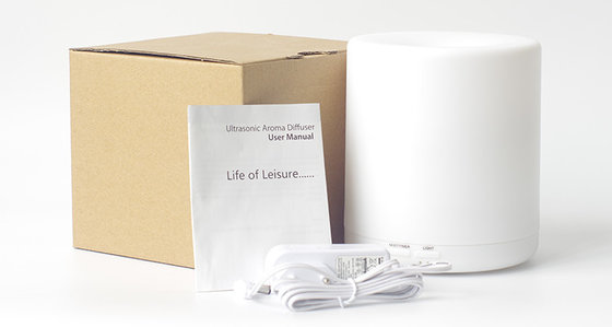 7 Color Changing LED Light Aromatherapy Essential Oil Diffuser air ultrasonic humidifier Light Wood color YD-014 supplier