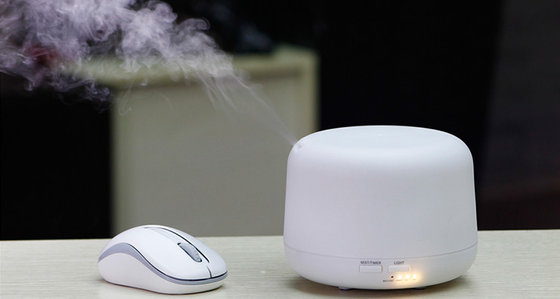 7 Color Changing LED Light Aromatherapy Essential Oil Diffuser air ultrasonic humidifier Light Wood color YD-017 supplier